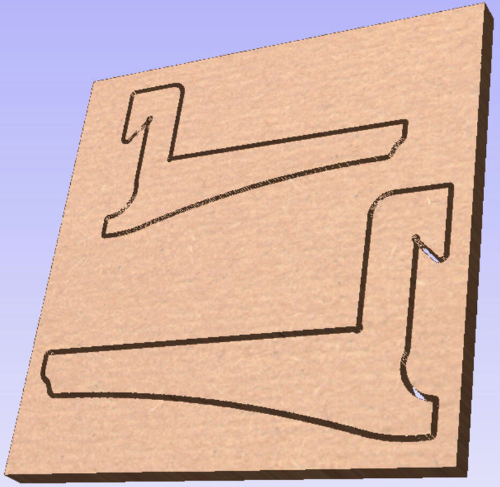 DIGITAL FILE - French Cleat Brackets, 2 Styles, 2 Sizes – A Glimpse Inside