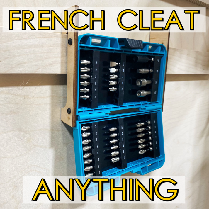 FRENCH CLEAT ANYTHING Brackets, 10 pack – A Glimpse Inside
