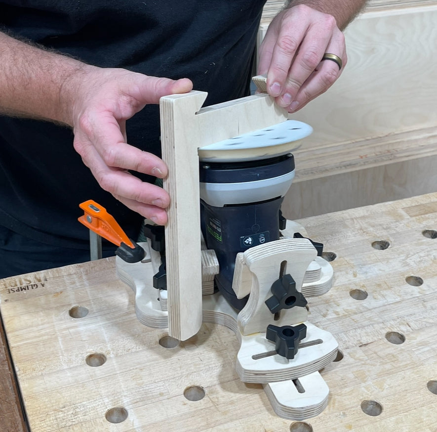 DIGITAL FILE - Upside Down Orbital Sander Mount Jig ! – A Glimpse Inside