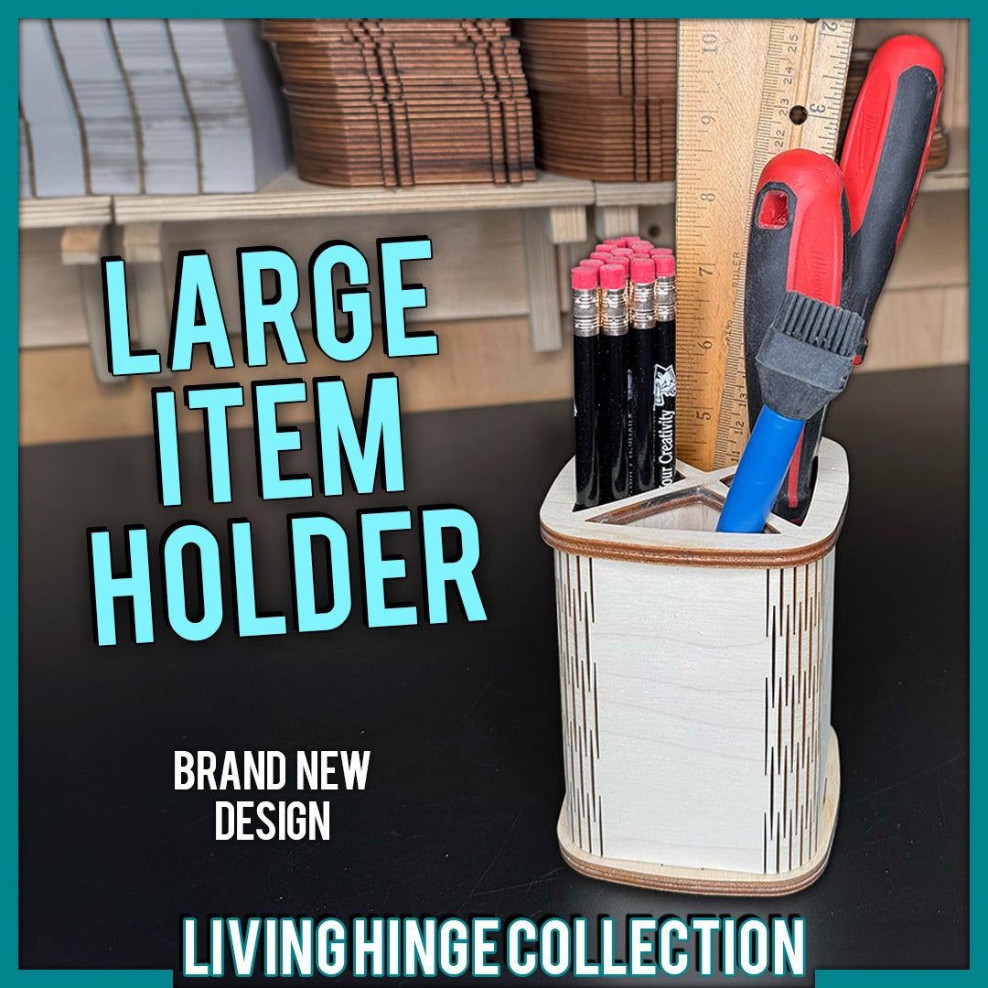 Large Item Holder "Living Hinge Collection" – A Glimpse Inside